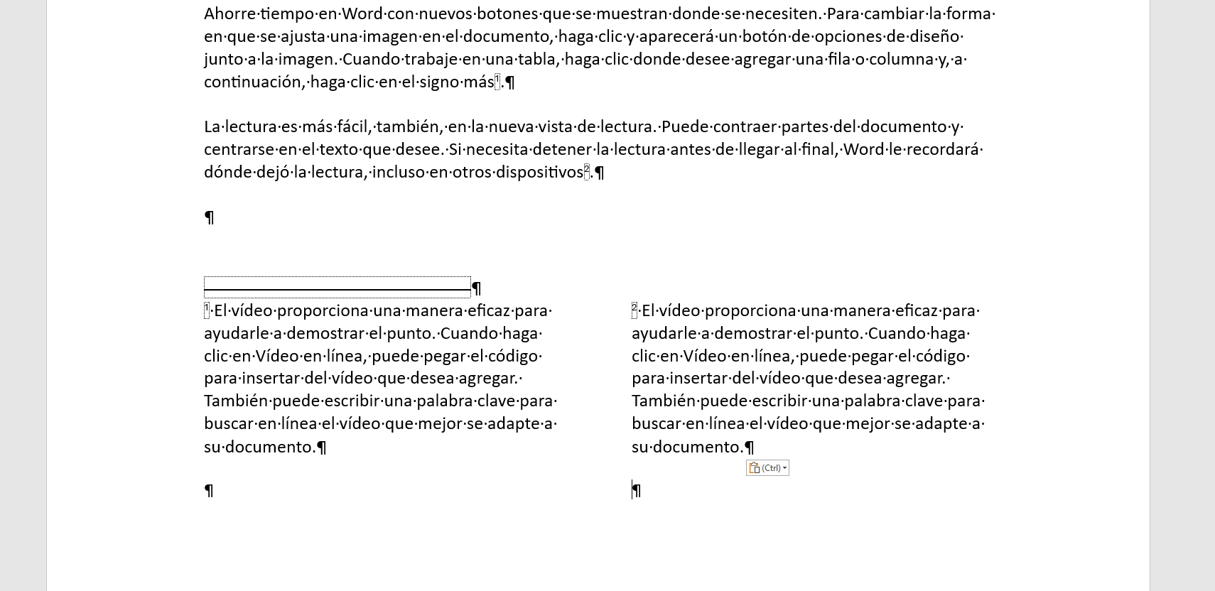 Notas al pie en dos columnas - WordExperto